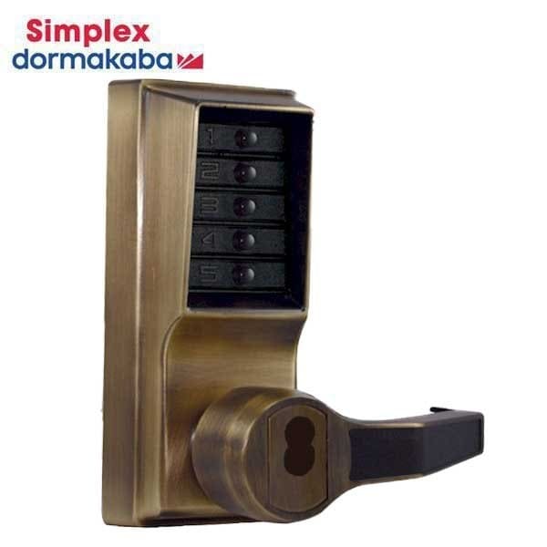 Simplex Kaba 1000 series, right hand, Cylindrical Lock, Combination ...